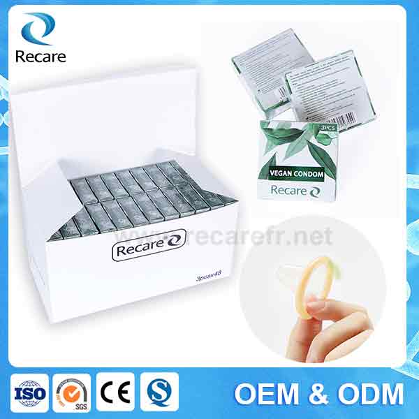 condom manufacturing factory casein free natural vegan condoms